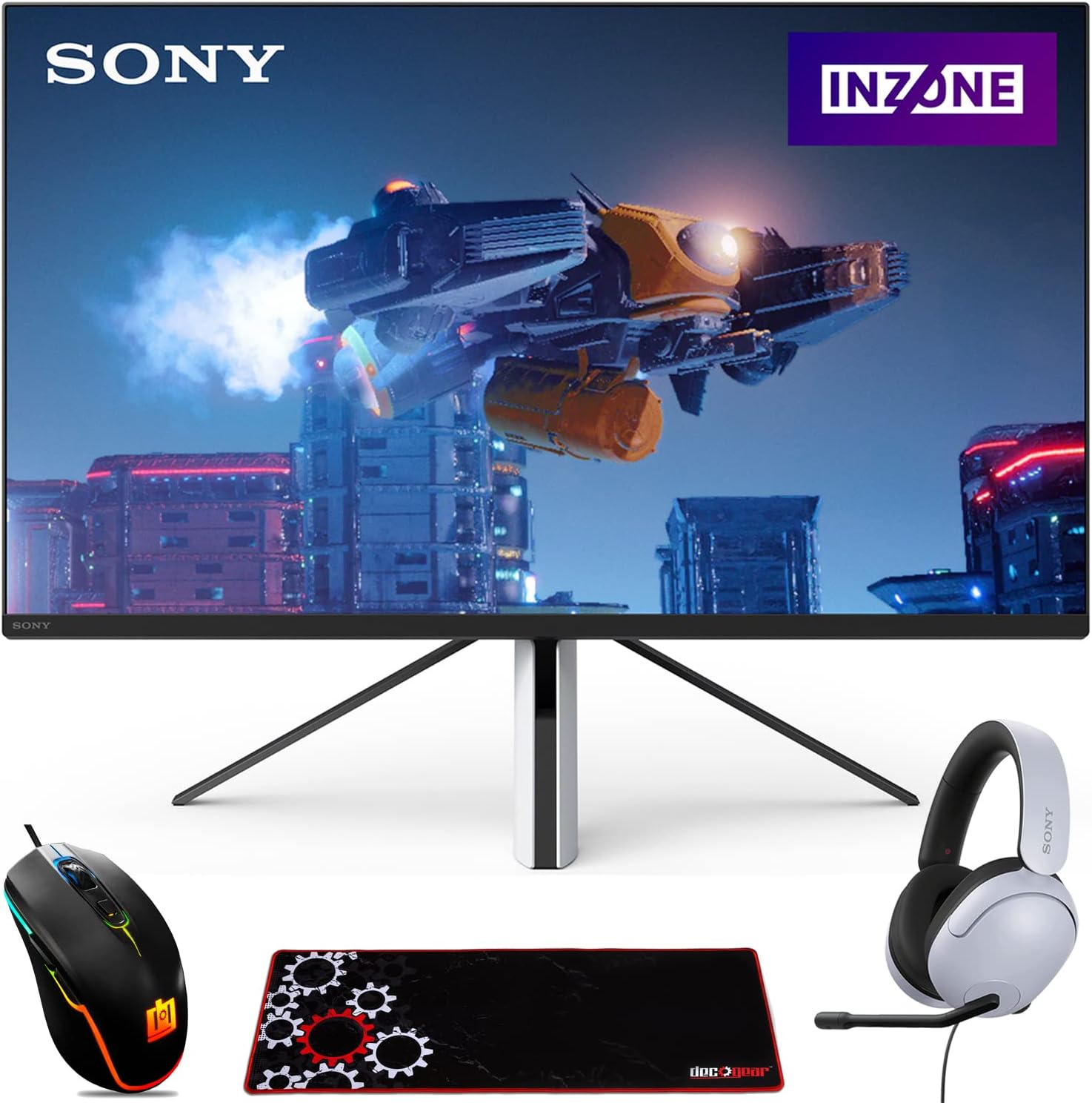 Amazon.com: Sony 27" INZONE M3 FHD Gaming Monitor INZONE H3 Headset and ...
