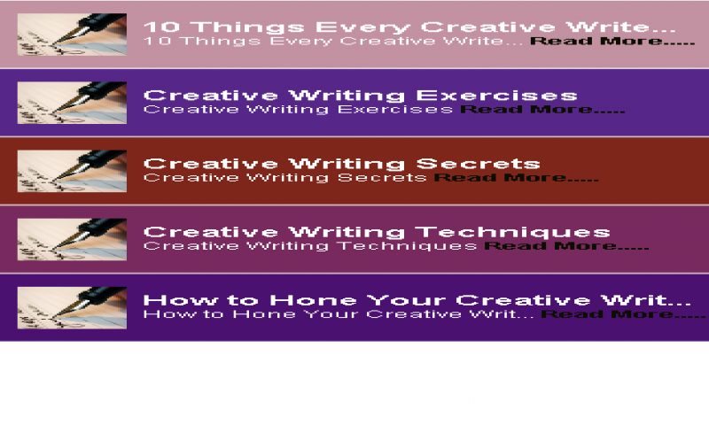Creative Writing Tips - App on Amazon Appstore