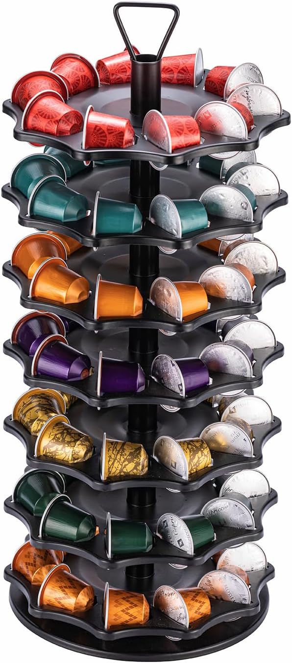 Amazon.com: BluePeak Nespresso Carousel - Holds 50 Capsules ...