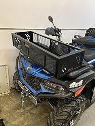 Kolpin 53360 ATV Front Rack Gear Basket, Black, Cargo Racks - Amazon Canada
