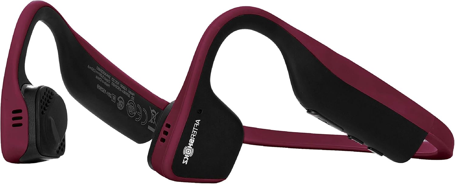 Amazon.com: AfterShokz Titanium Bone Conduction Wireless Bluetooth ...