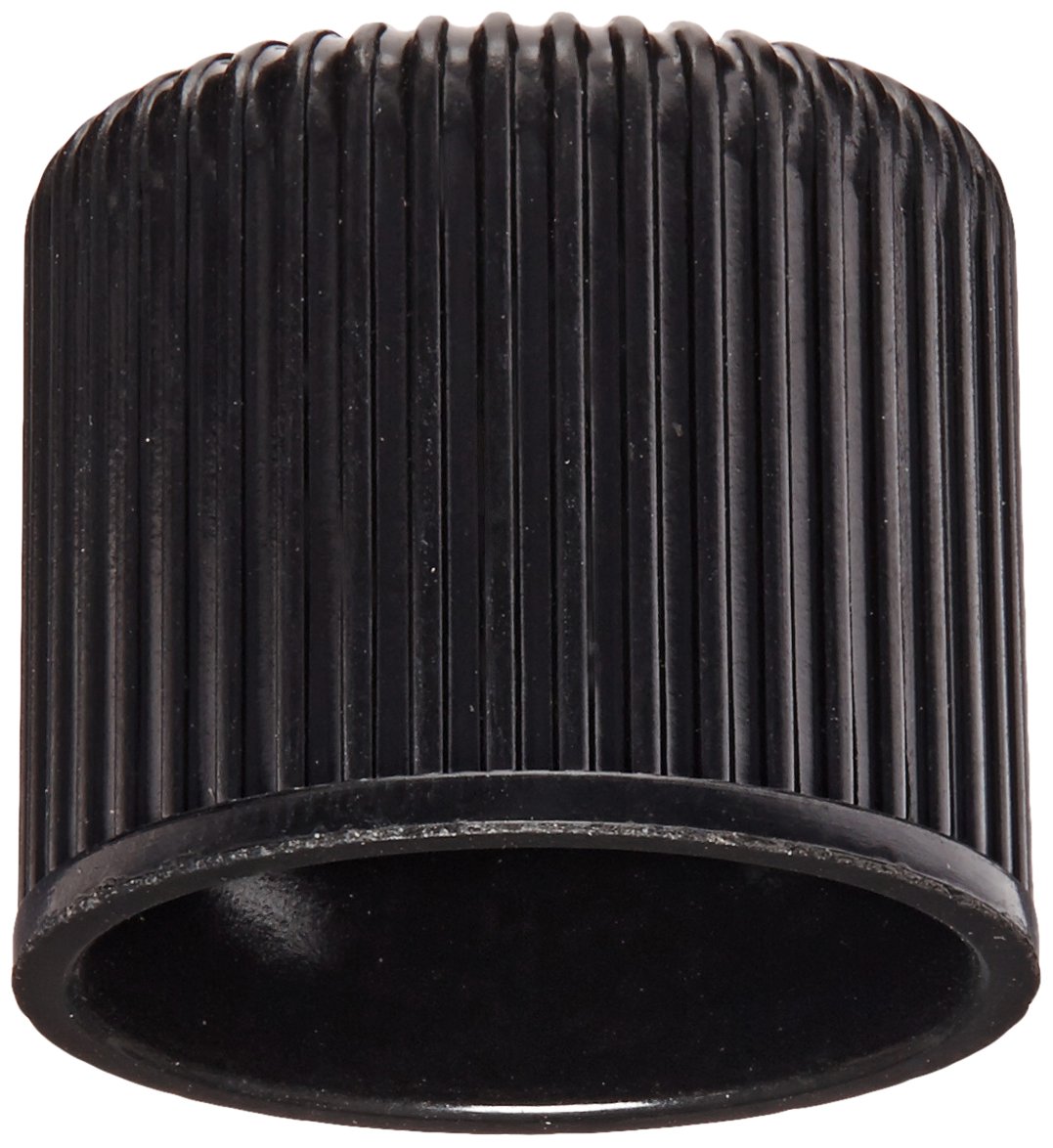Kimble 73800-18415 Phenolic Screw Cap with Rubber Liner, Black, 18-415 ...
