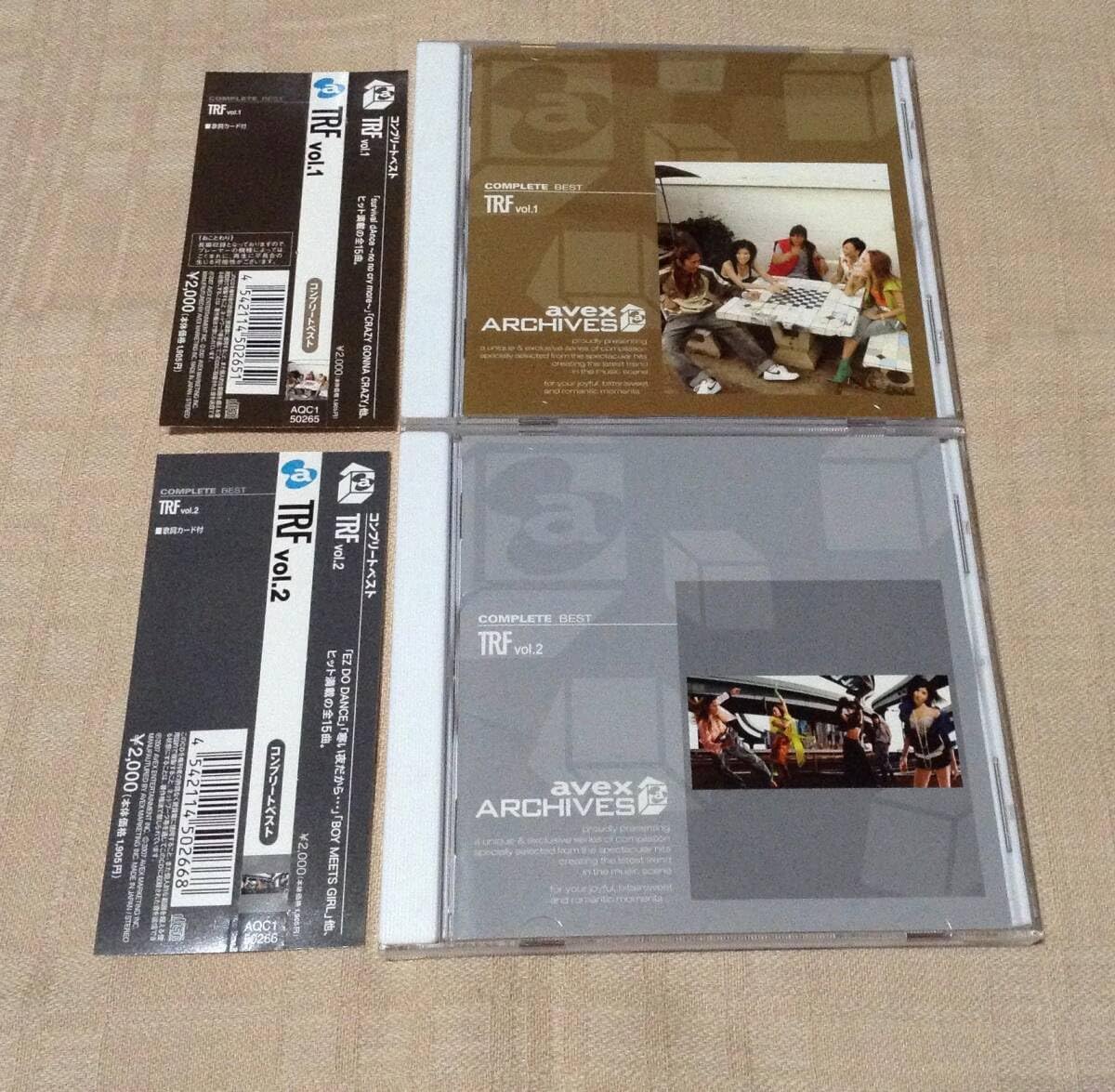 Amazon.co.jp: TRF「コンプリートベスト/Complete Best vol.1 & vol.2」2枚セットTRF「コンプリートベスト/Complete Best vol.1 ...