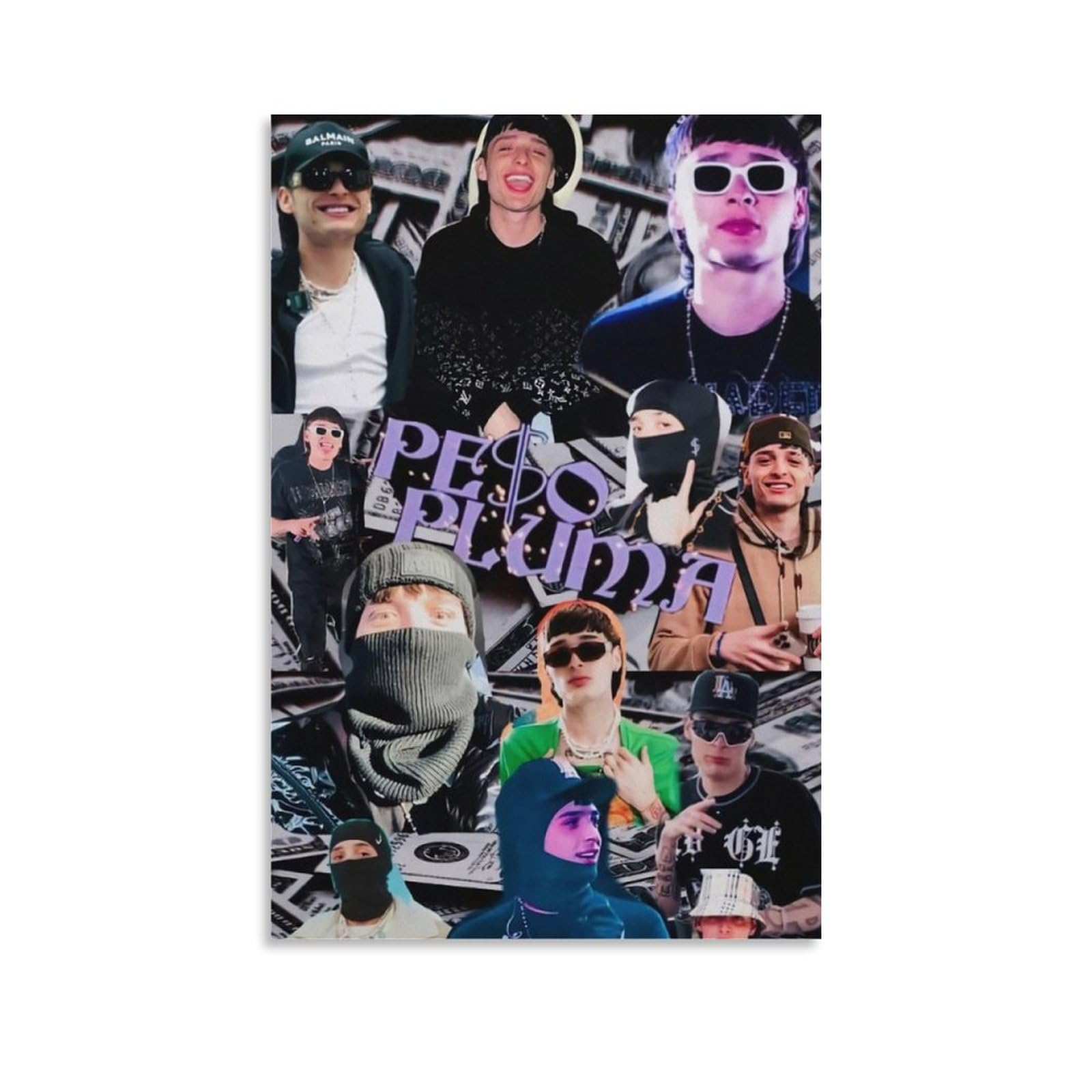 Snapklik.com : ShenMou Rapper Singer Peso Poster Pluma Canvas Art ...