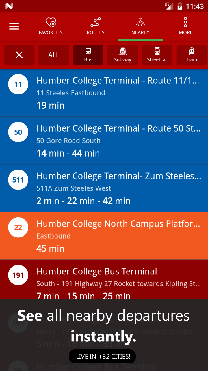CityTransit: Bus, Train, Subway Tracker - App on Amazon Appstore