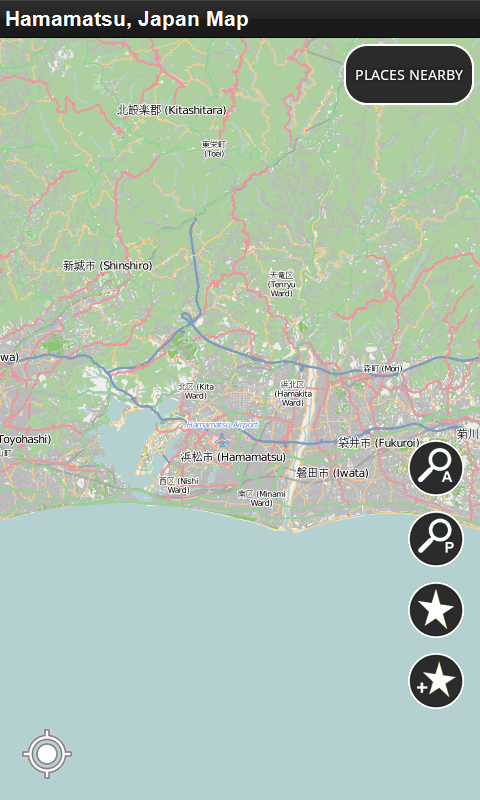 Hamamatsu, Japan - Offline Map - App on Amazon Appstore