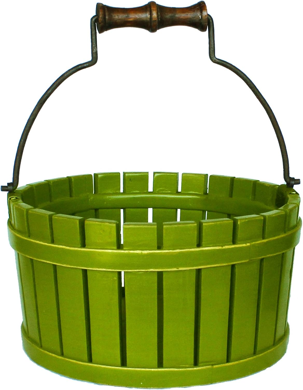 Amazon.com - Antique Revival Cranston Orchard Bucket, Green