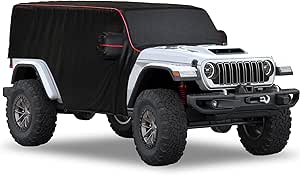 Amazon.com: MZS Cab Cover Compatible with Wrangler Unlimited JKU JLU 4 ...