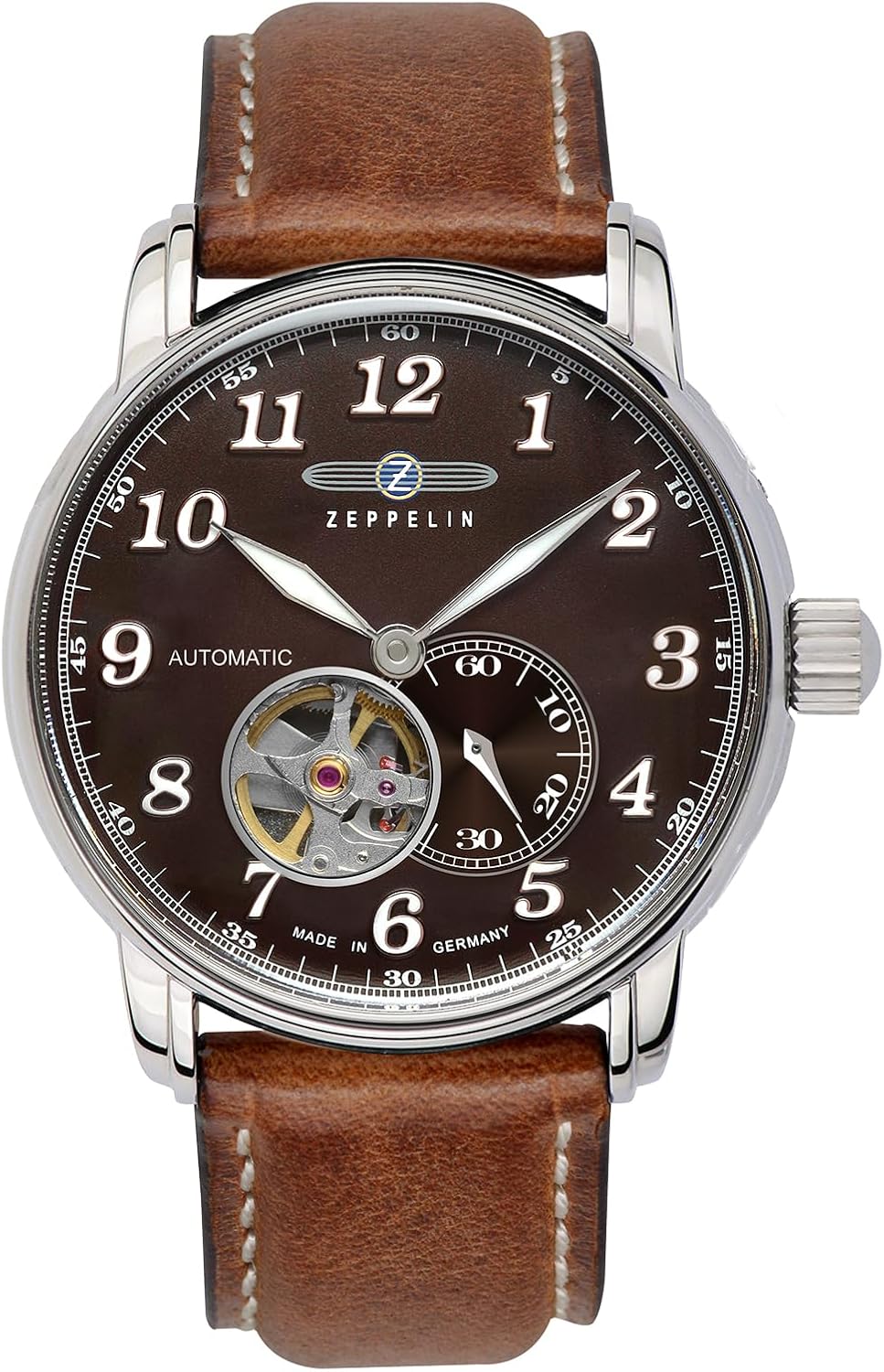 Amazon | [ZEPPELIN(ツェッペリン)] メンズウォッチ LZ 127 Graf Zeppelin 7666-4 自動巻 5気圧 ...