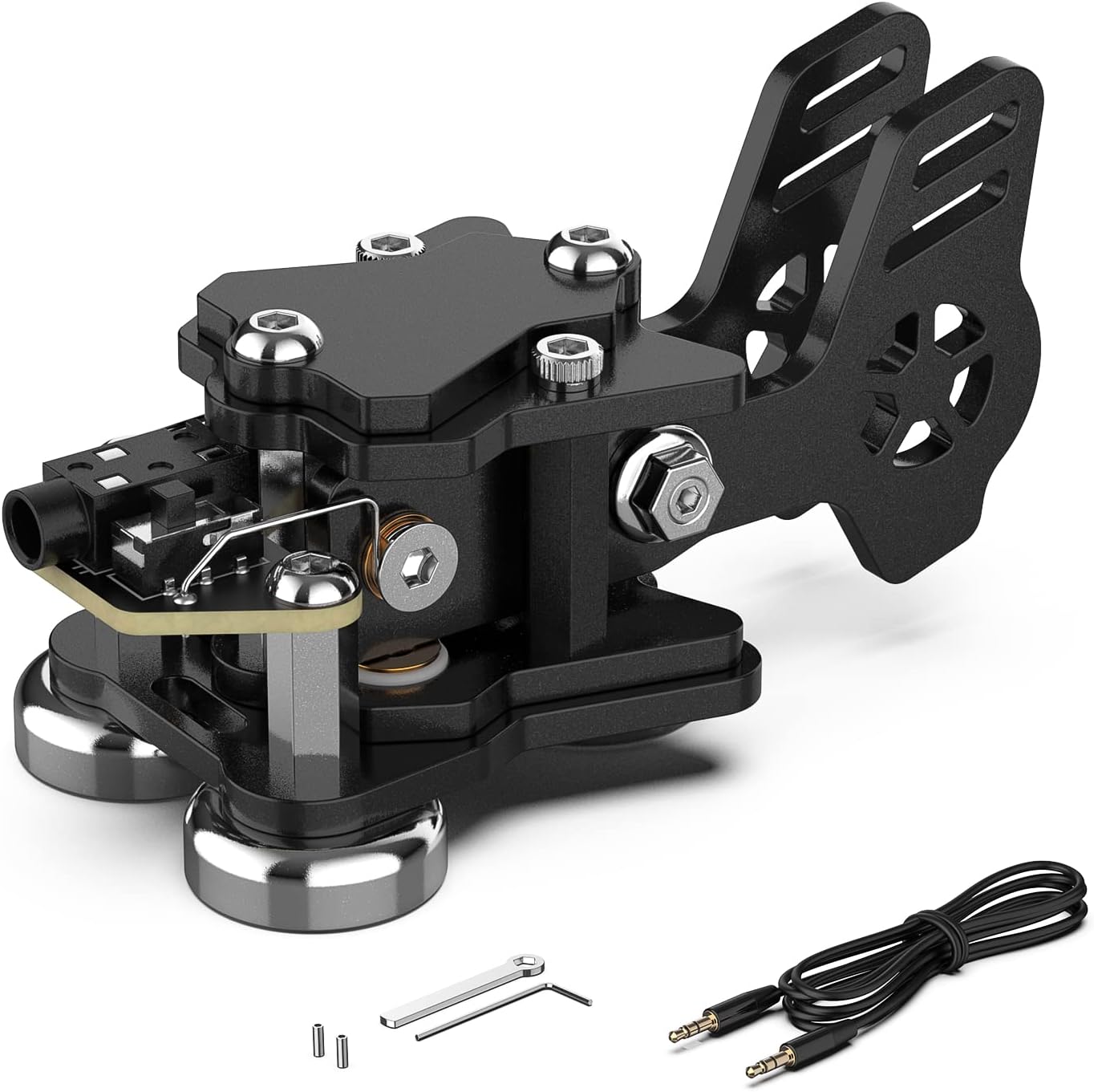 CW Morse Code Keys - Radio HAM Send Telegram Double Paddle Morse Code ...