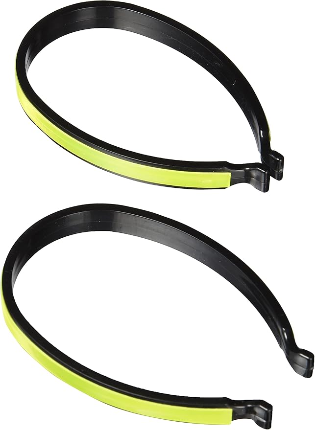 Silverline Reflective Cycling Trouser Clips Pair (521812) : Amazon.co ...