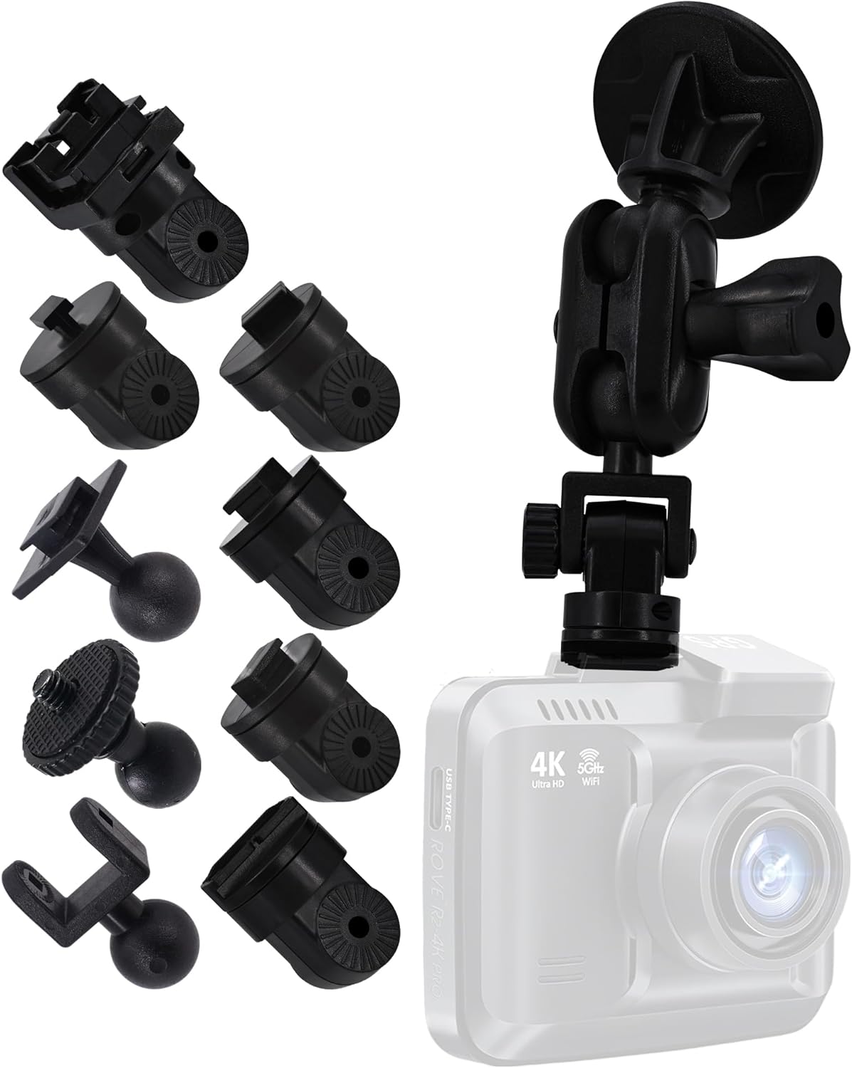 Amazon.com: Triplinger Dash Cam Double Sided Adhesive Mount for Rexing ...