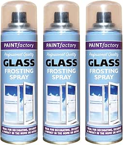 MUSAN Frosted Glass Spray Paint 250ml - Window Privacy Glass Mirror ...