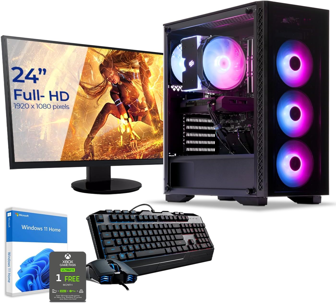 Sedatech Pack PC Gaming Expert • AMD Ryzen 9 5900X • RTX4070 • 32Gb RAM ...