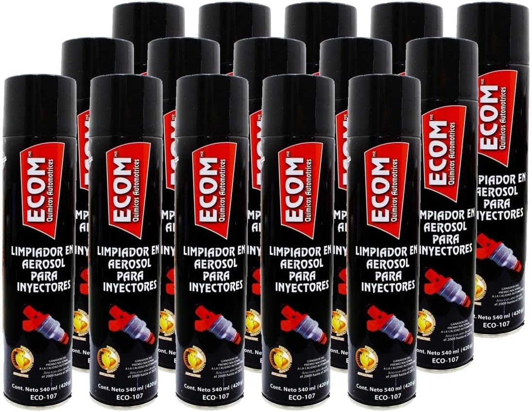 Limpiador EN Aerosol para INYECTORES ECOM 540ml : Amazon.com.mx ...
