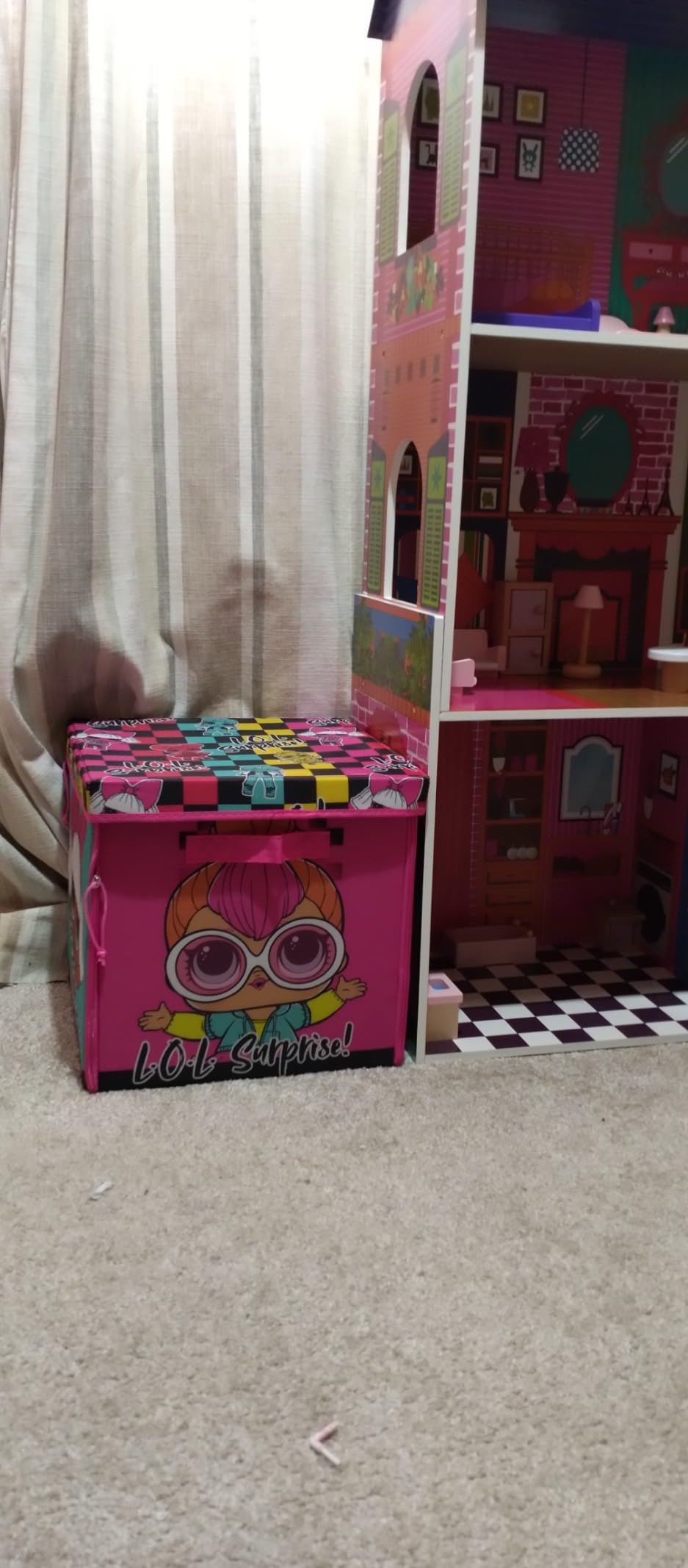 ANCORY LOL Surprise Dolls Toy Storage Box Playmat - LOL Storage Box ...