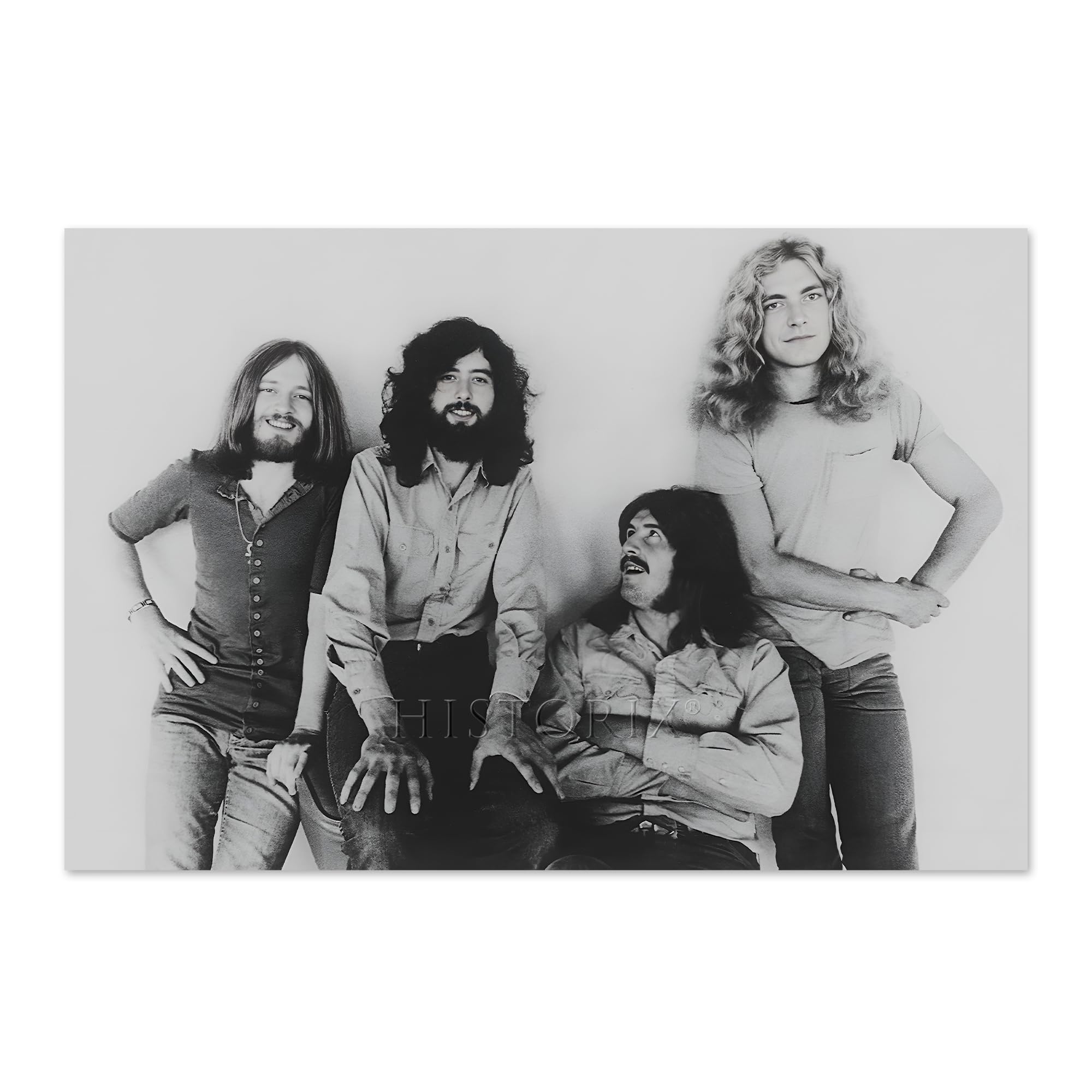 Amazon.com: HISTORIX Vintage 1971 Led Zeppelin Photo Print - Vintage ...