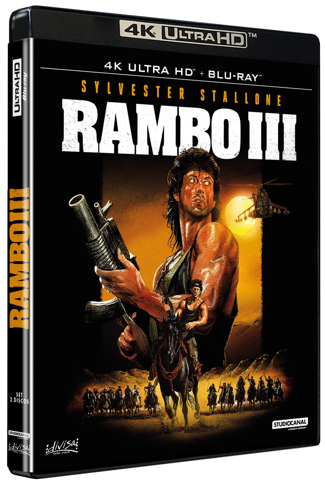 Rambo 3 (4K UHD + Blu-ray) [Blu-ray]: Amazon.es: Sylvester Stallone ...