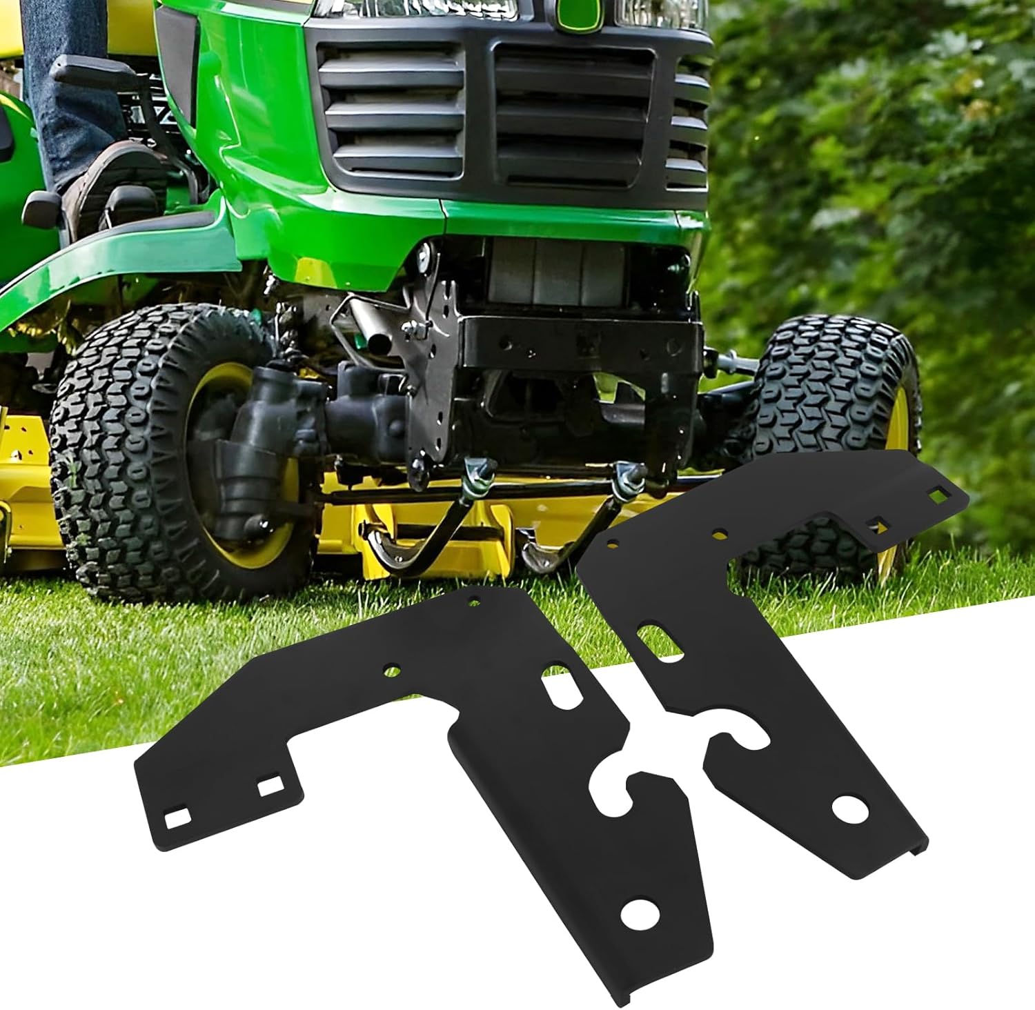 Amazon.com: AUTOVIC Snowplow Mounting Brackets Front for John Deere 46 ...