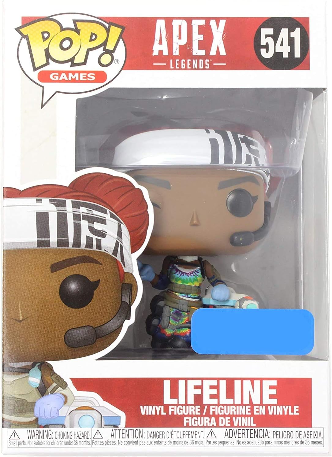 Amazon.com: Funko Pop! Apex Legends 541 Lifeline Tied Dye Exclusive ...