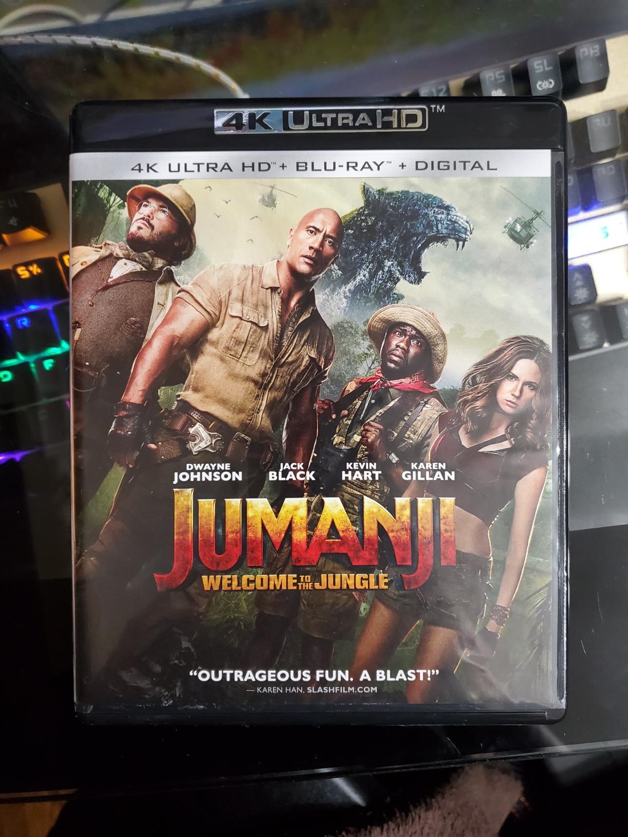 Amazon.com: Jumanji: Welcome to the Jungle [DVD] : Dwayne Johnson, Jack ...