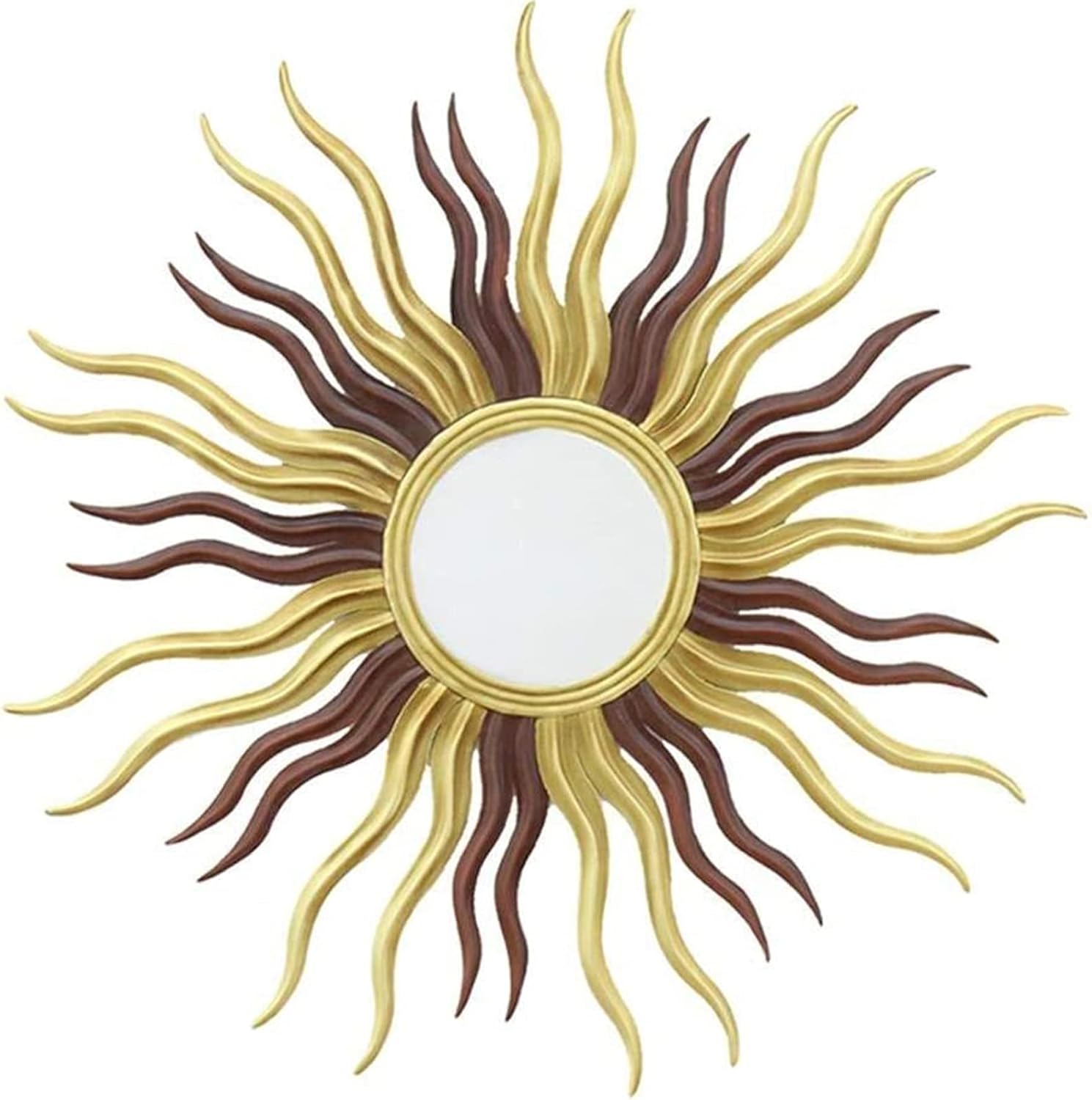 Amazon.com: Home Metal Wall Decor, Mirror Creative Creative Decorative ...