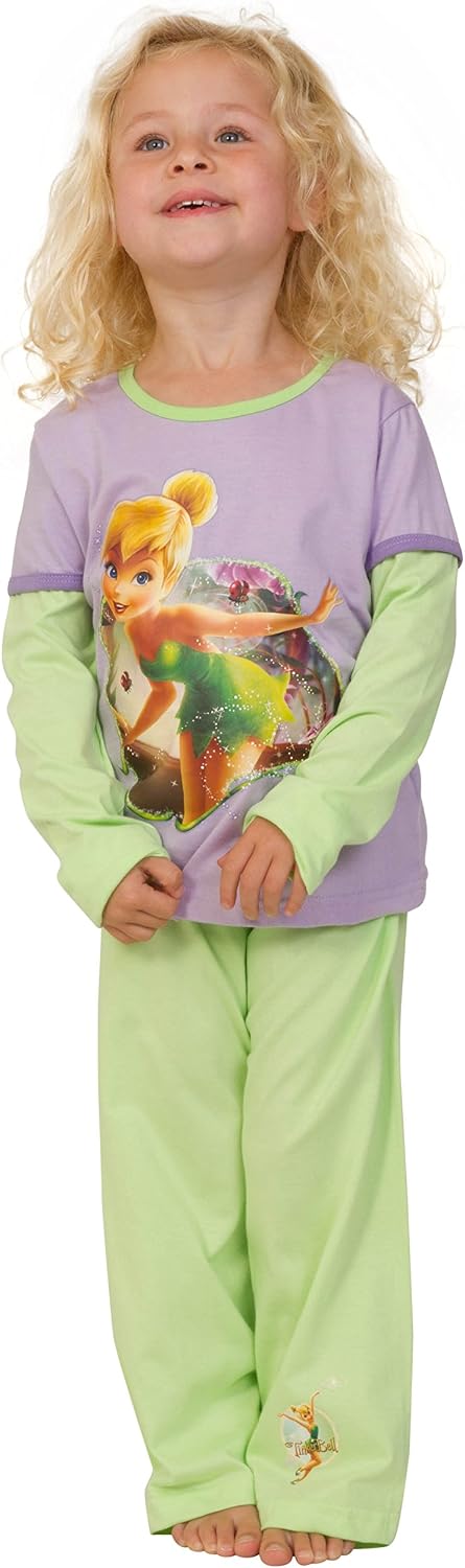 Tinkerbell Pyjamas Disney Fairies Pyjamas Tinkerbell PJ 3 to 7 Yrs ...