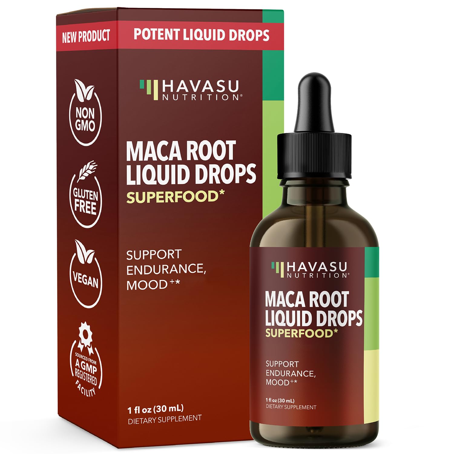 Amazon.com: Organic Maca Root Liquid Drops - Supports Hormone Balance ...