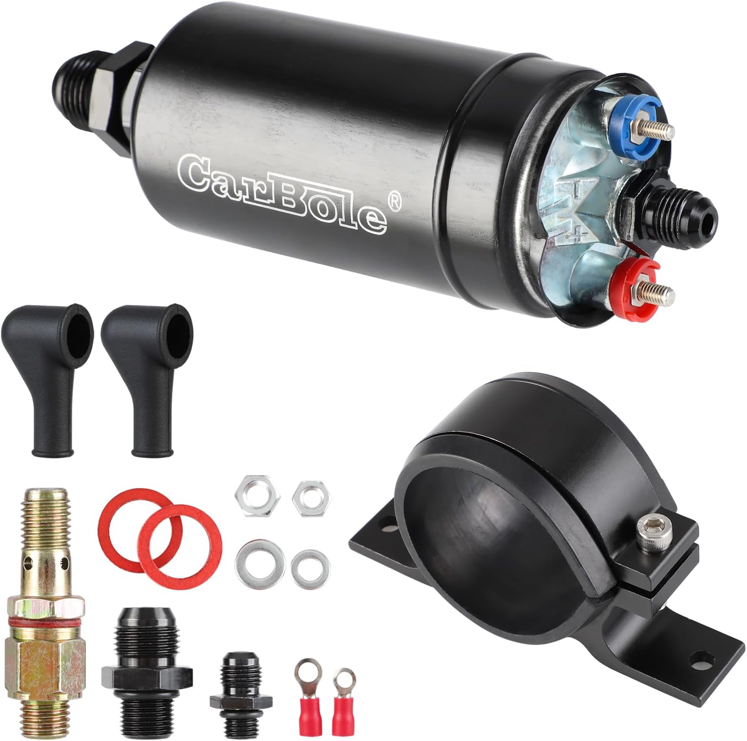 Amazon.com: CarBole Universal Electric External Inline Fuel Pump, 12V ...