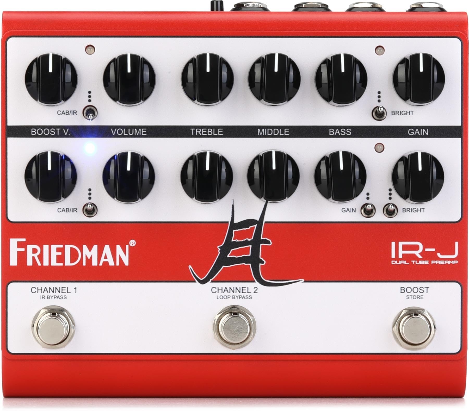 Amazon.com: Friedman IRJ Jake E Lee Dual Tube Preamp : Musical Instruments