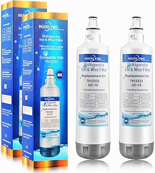 Amazon.com: 7012333 UC-15 Ice Maker Water Filter, Compatible With Sub ...