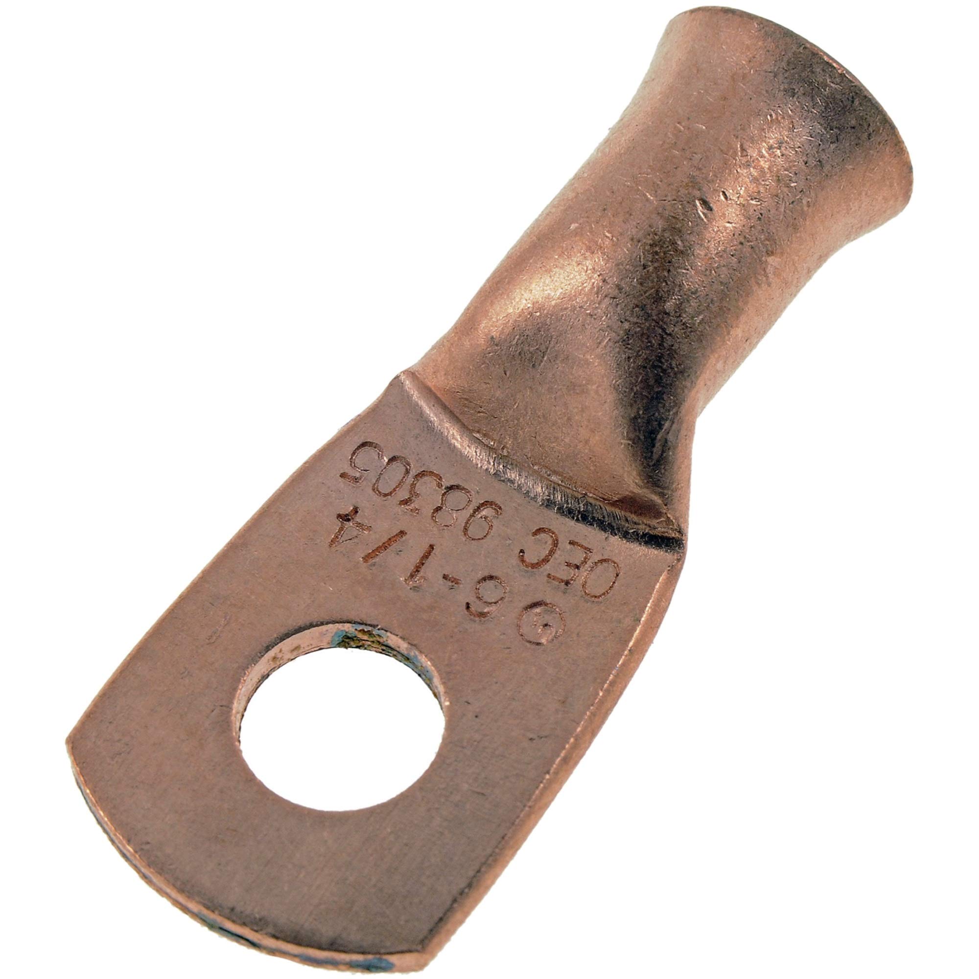 Amazon.com: Dorman 86168 6 Gauge 1/4 In. Copper Ring Lugs, 2 Pack ...