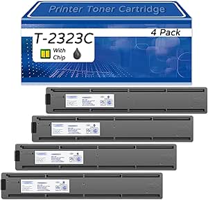 Amazon.com: BORATO T-2323C Black Toner Cartridge High Yield Compatible ...