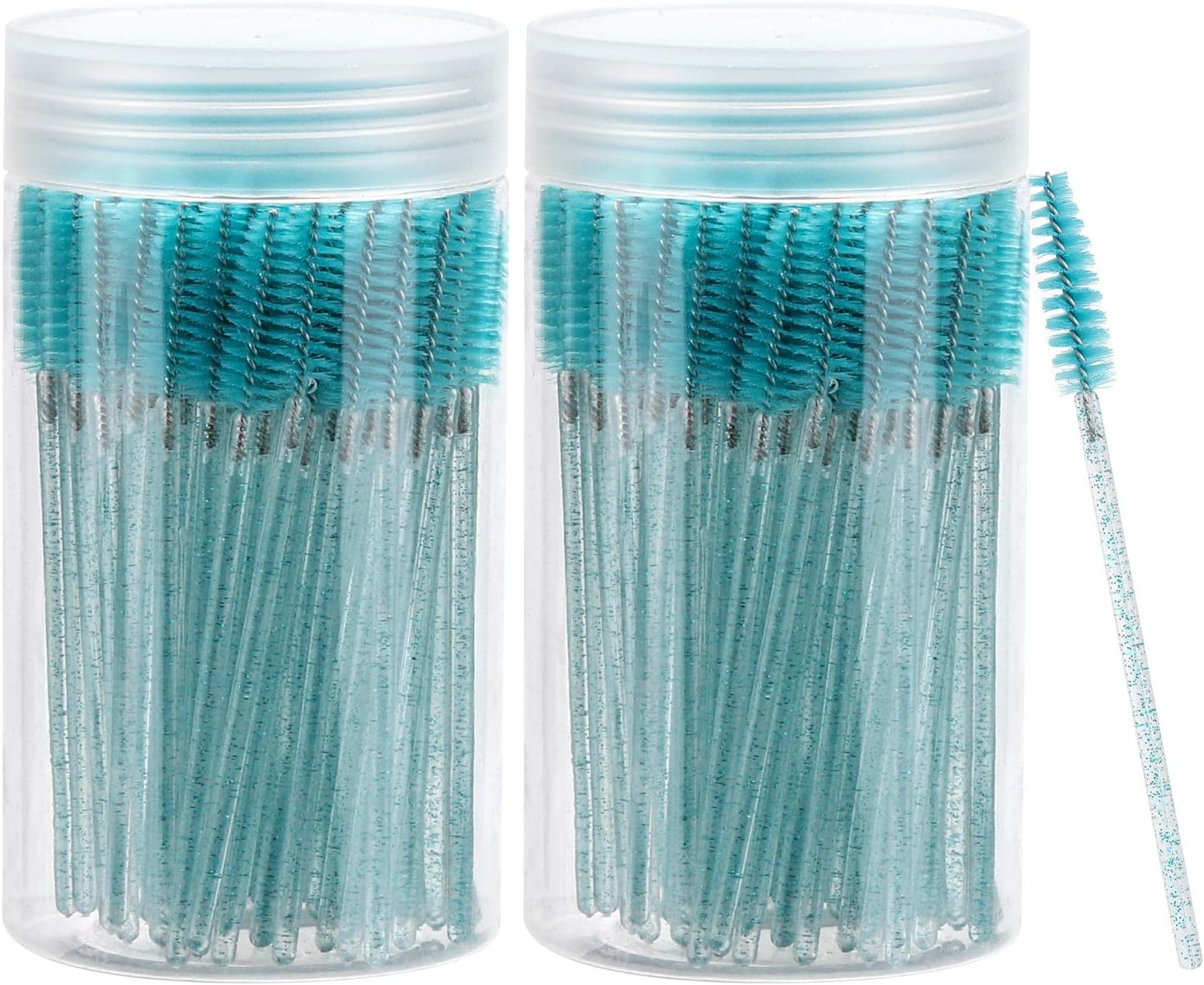 Amazon.com: 200 Pcs Disposable Mascara Wands, Crystal Eyebrow Spoolies ...