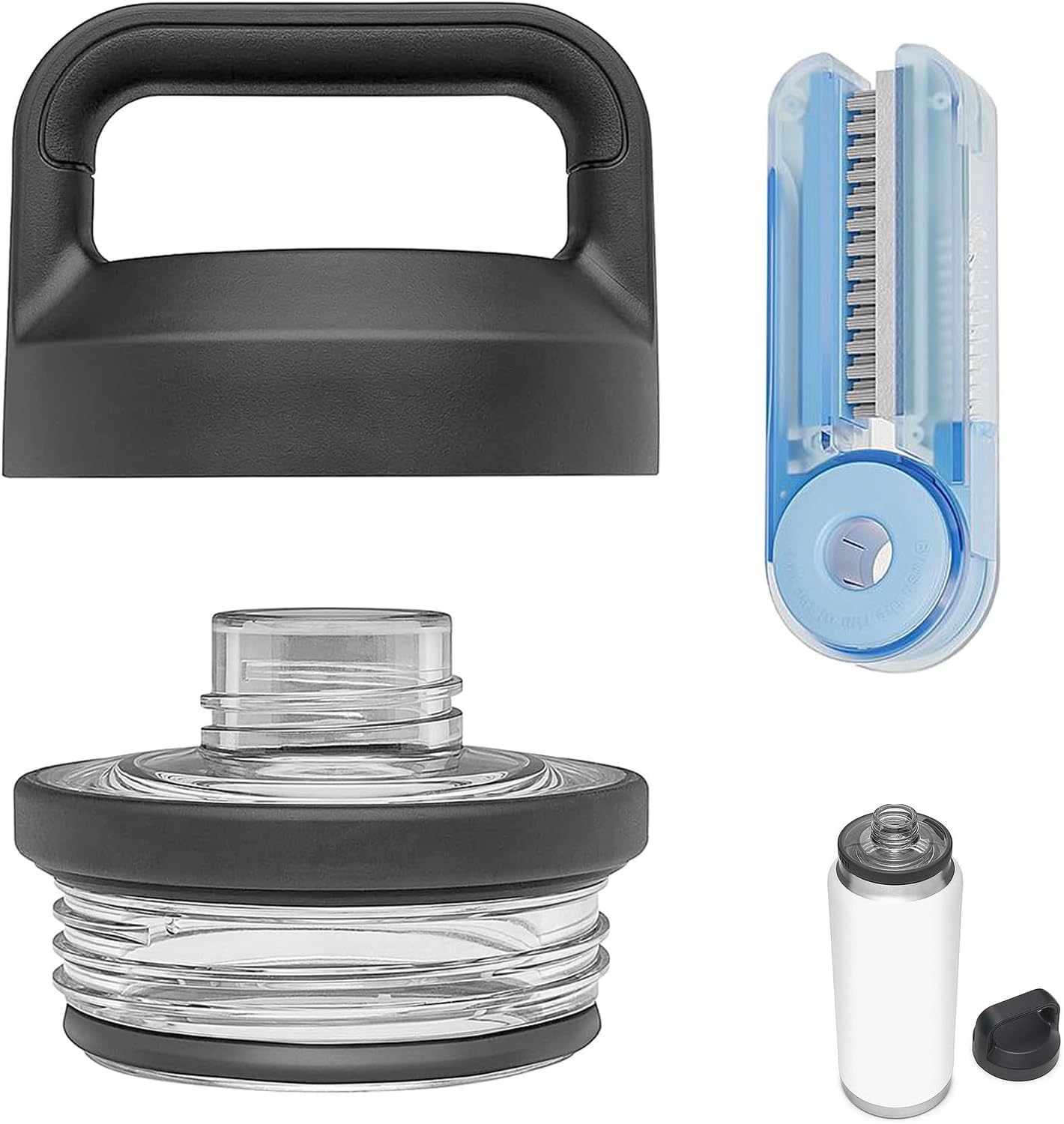 Amazon.com: Chug Cap Replacement for Yeti Water Bottle - Fits 18/26/36/64 oz Yeti Rambler, 3 in ...