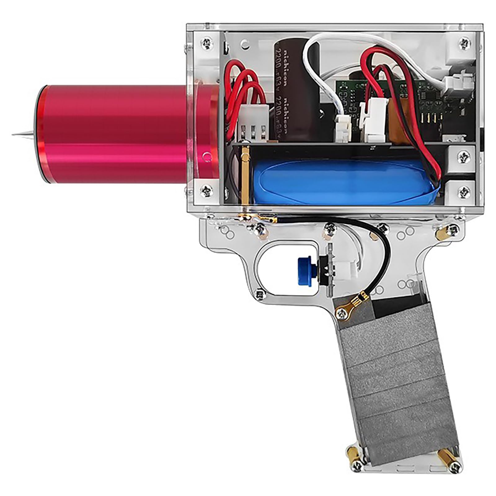 Snapklik.com : Tesla Coil Handheld Gun Artificial Lightning Wireless ...