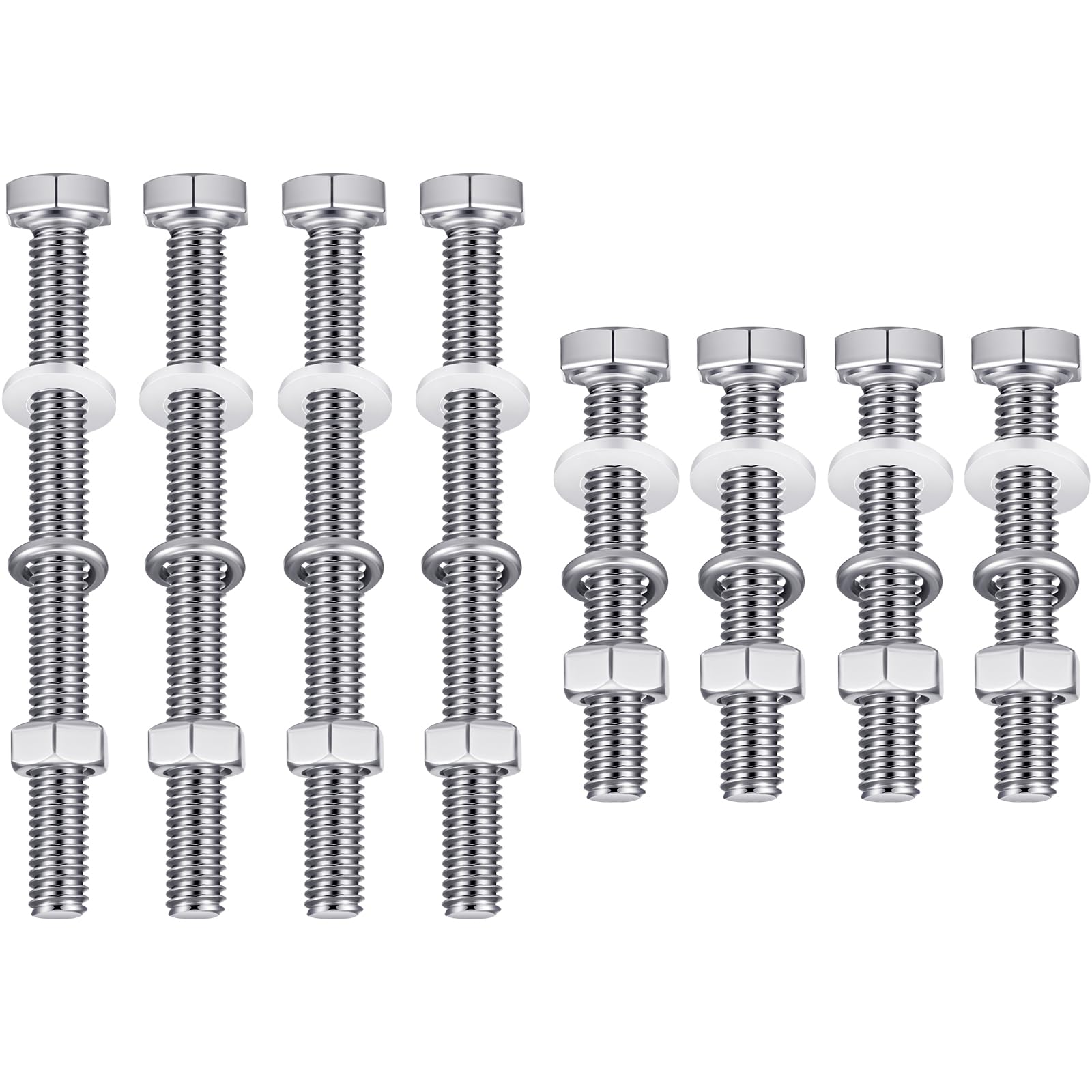 Snapklik.com : 8 Pcs 304 Stainless Steel U Channel Sign Post Attachment ...