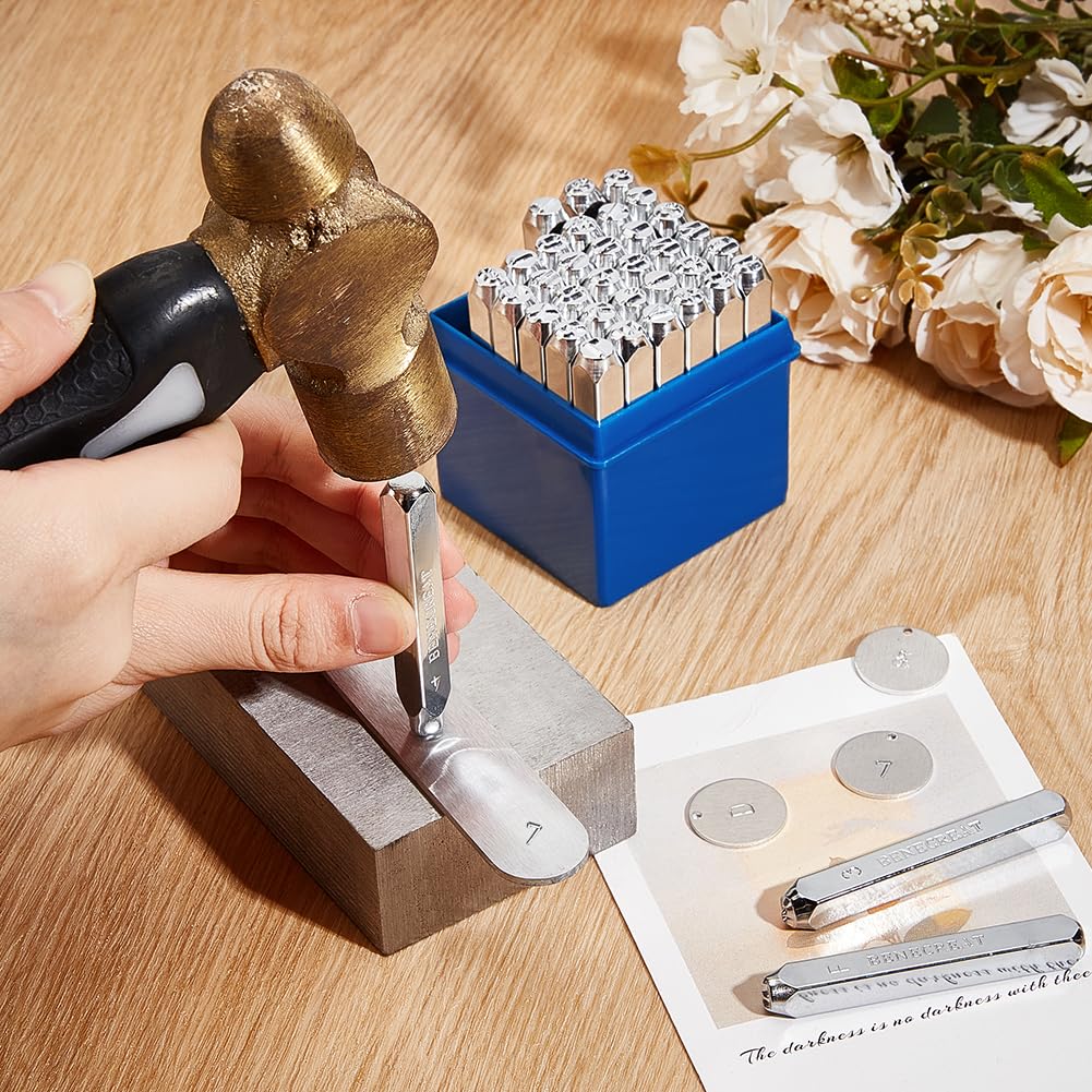 6mm Metal Stamping Tools BENECREAT 12-Pack Metal Stamping Tools - 6mm ...