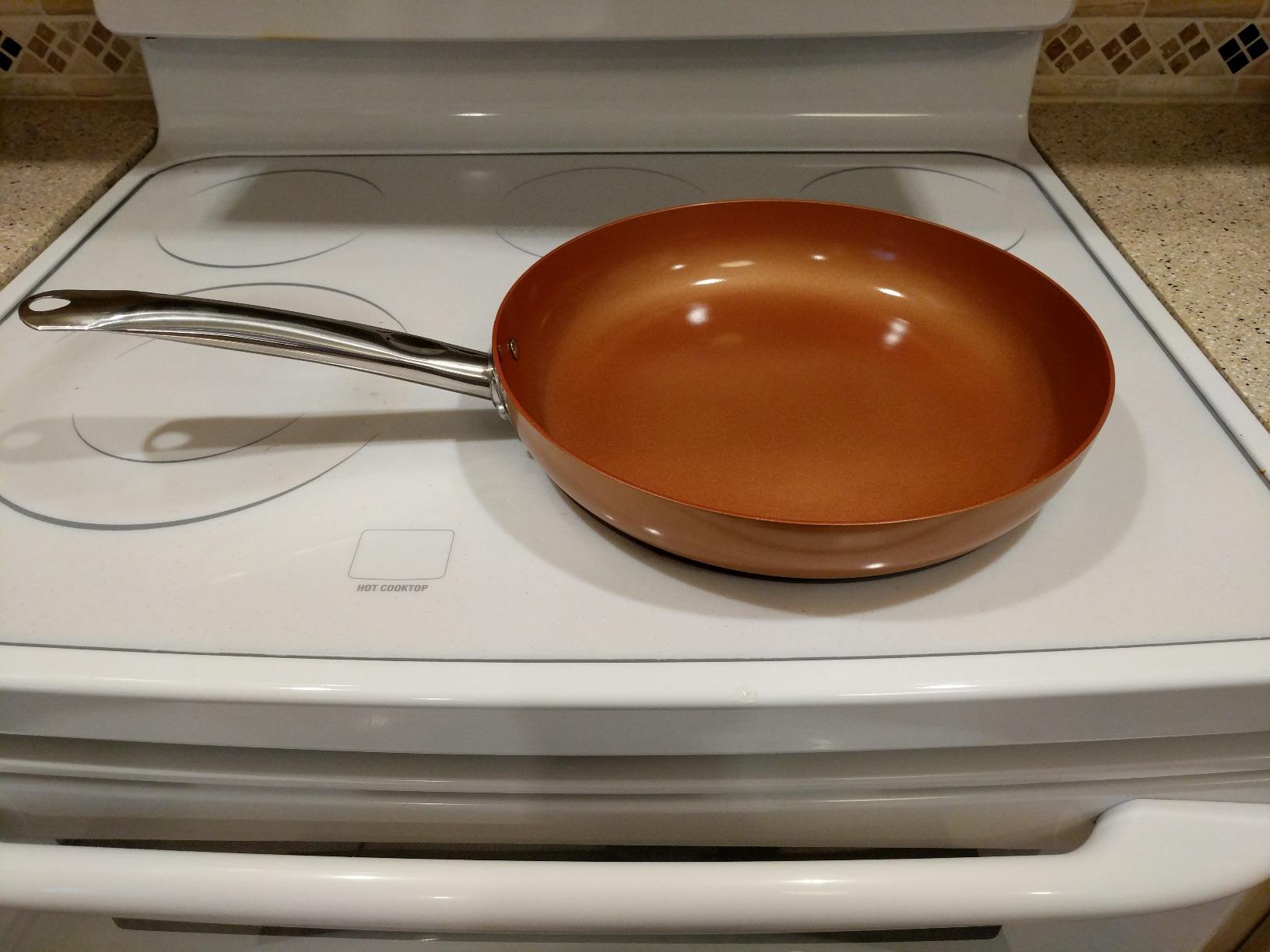 Amazon.com: Copper Chef 12" Round Pan with Lid: Home & Kitchen