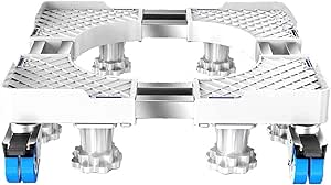 Amazon.co.jp: Washing Machine Stand Base Washing Machine Base Bracket ...