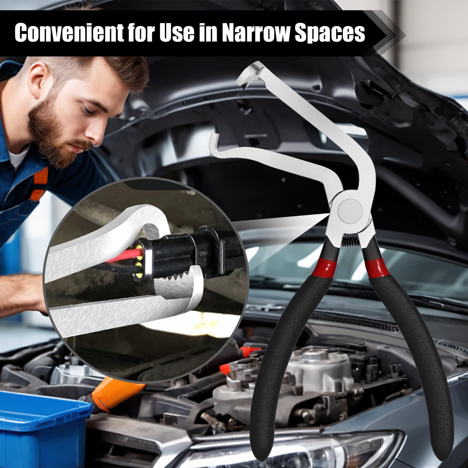 Snapklik.com : Upgraded 37980 Electrical Disconnect Pliers, 60 Degree ...