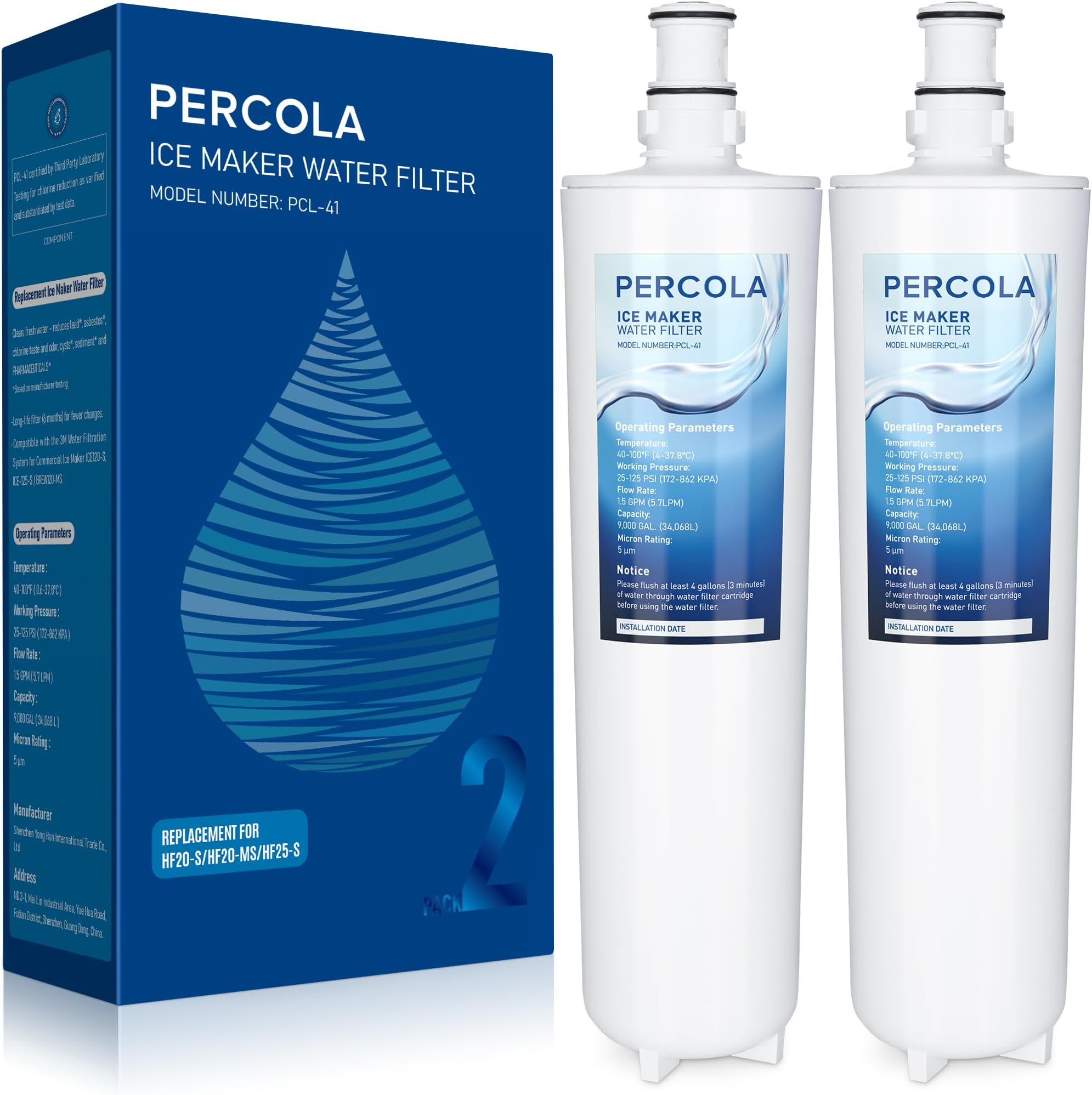 Amazon.com: 3M HF25-S High Flow Series 3M Genuine Replacement Filter ...