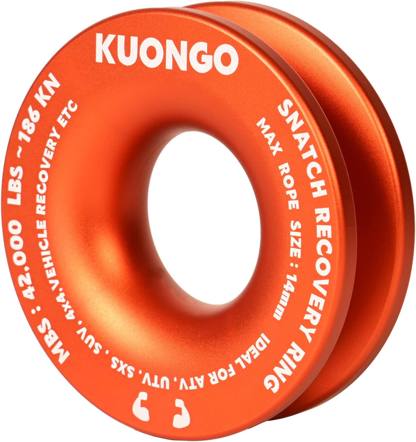 Amazon.com: ALL-TOP Recovery Ring 66000 LBS Winch Snatch Towing Ring ...