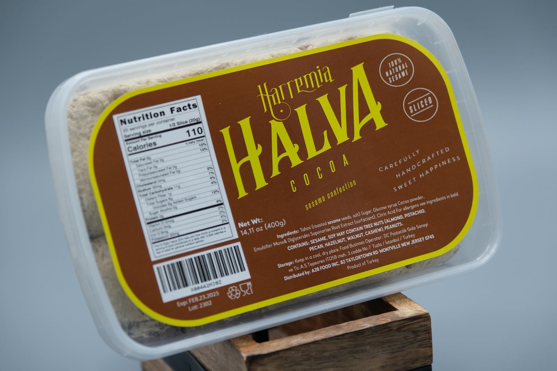Amazon.com : OhGoodness! Organic Halva 3 Pack - Only TWO Simple ...