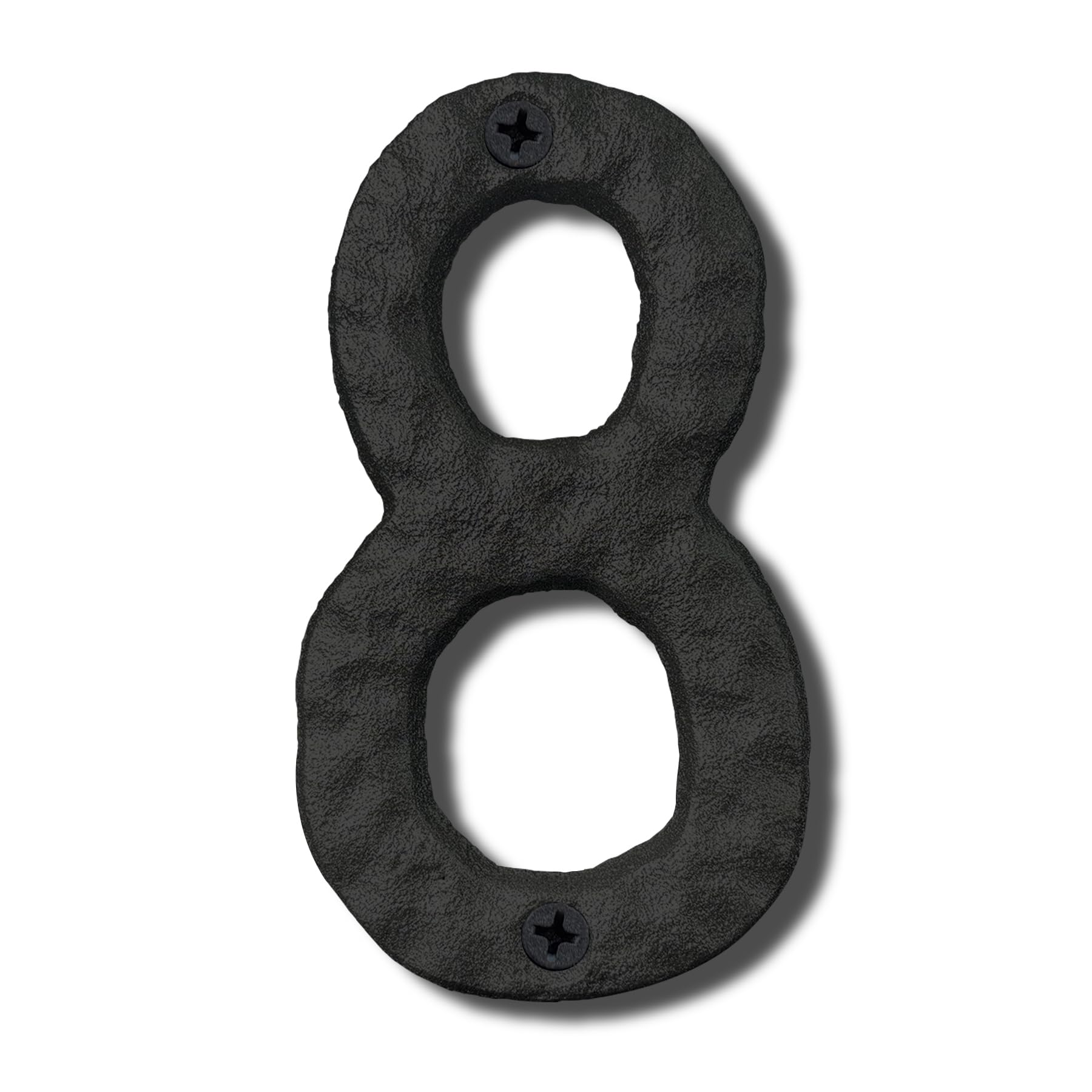 Amazon.com : Cobata 4 inch Cast Iron Mailbox Numbers - Screw In ...