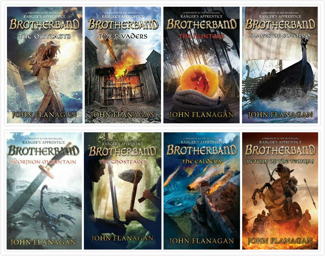 NEW SET! Brotherband Chronicles 8 Complete Books Set (8 Books) : John ...