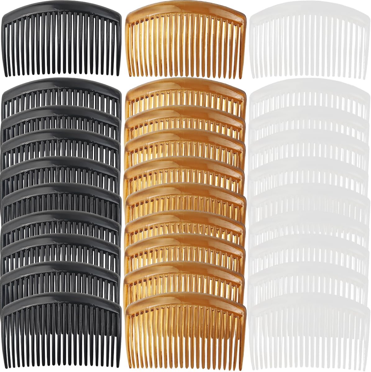 Amazon.com : COMNICO 6 Pcs French Hair Side Combs, Women Hair Comb ...