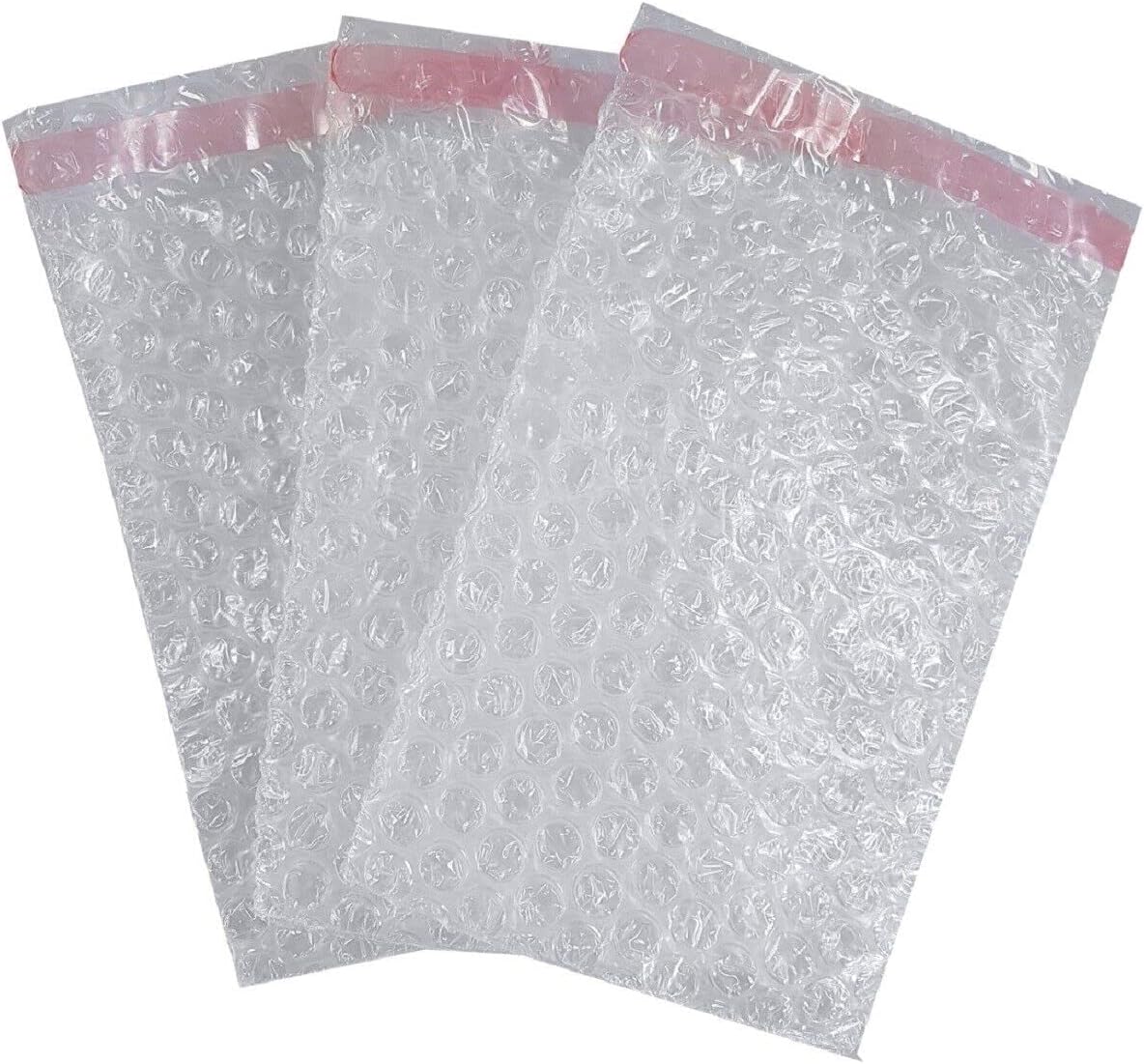 Bubble Wrap Pouch Bags With Self Seal Strip On Lip - 130 x 185 + 30mm ...