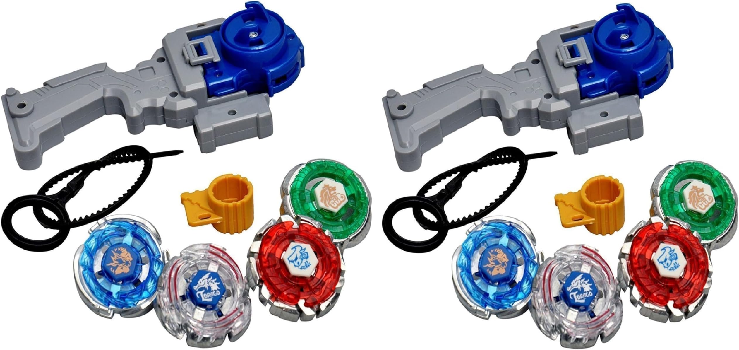 Buy Spinning top 8 in 1 Metal Bey Combo, Toy Set with 8 Blades and 2 ...