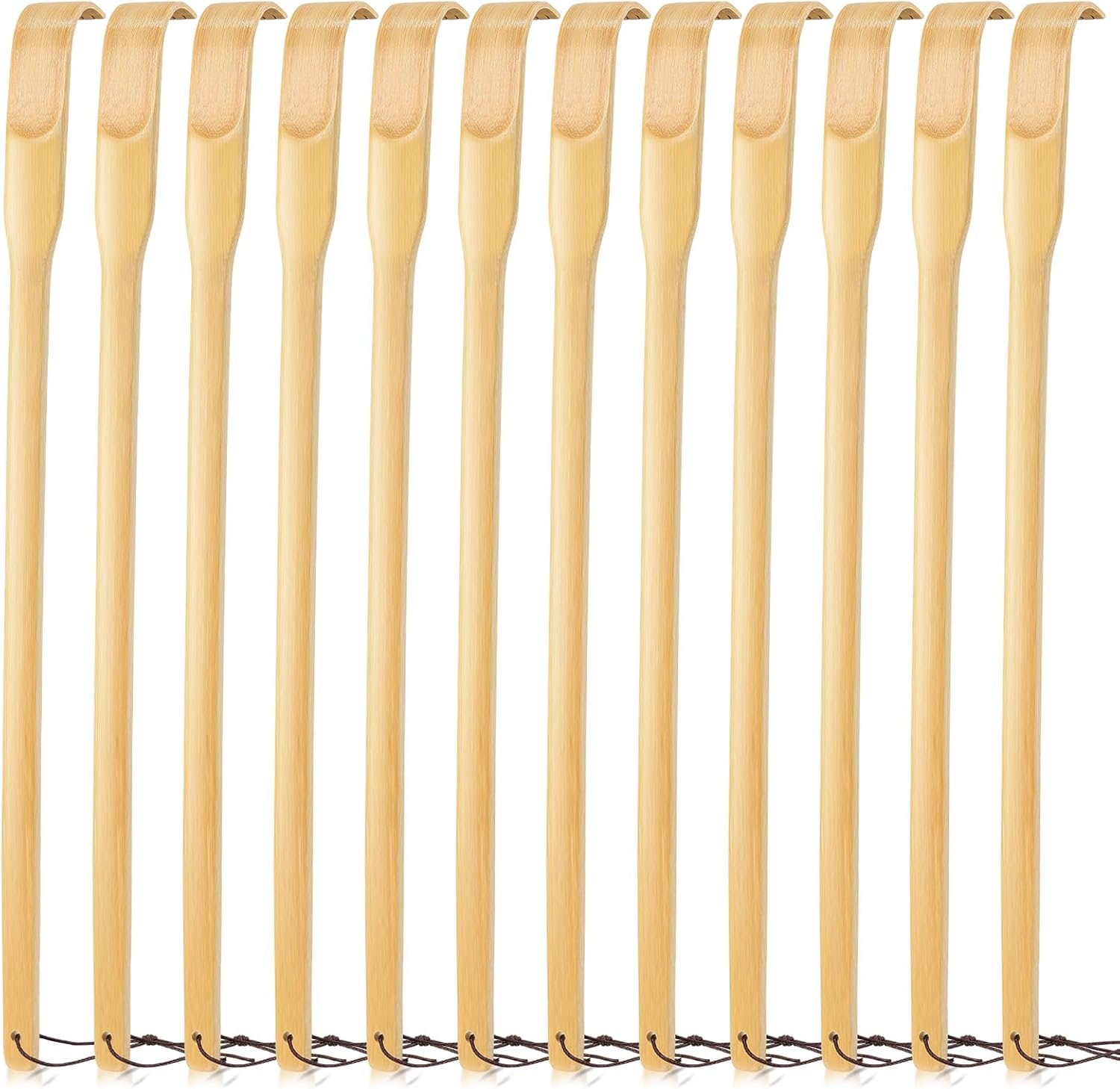 Amazon.com: Renook 12 Pack Wooden Bamboo Back Scratcher, 16.5 Inch Long ...
